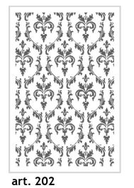 CEBODESIGN 202 STENCIL F.TO 60X90 CM